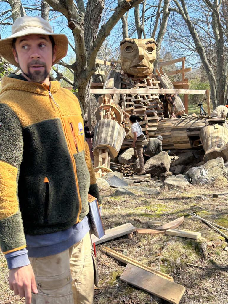 Danish artist brings giant troll sculptures to Ninigret Park – Ocean ...